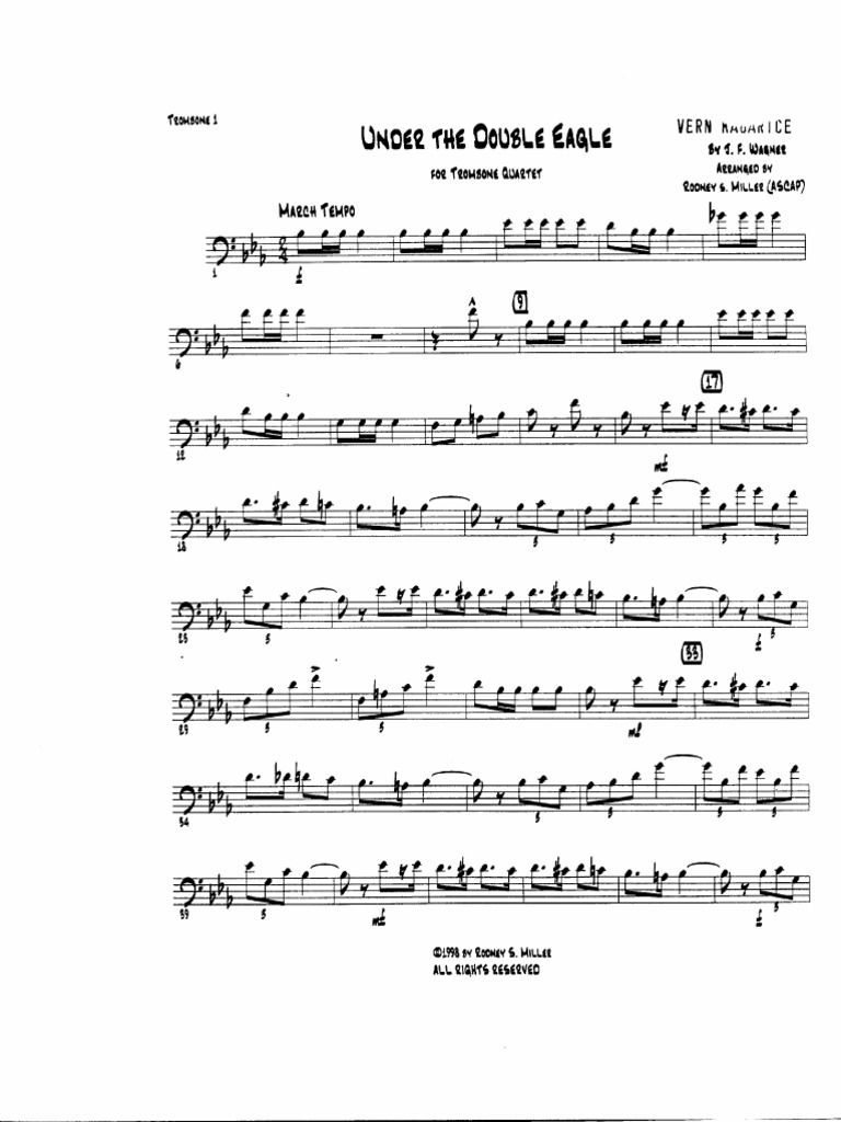 Under The Double Eagle Wagner | PDF