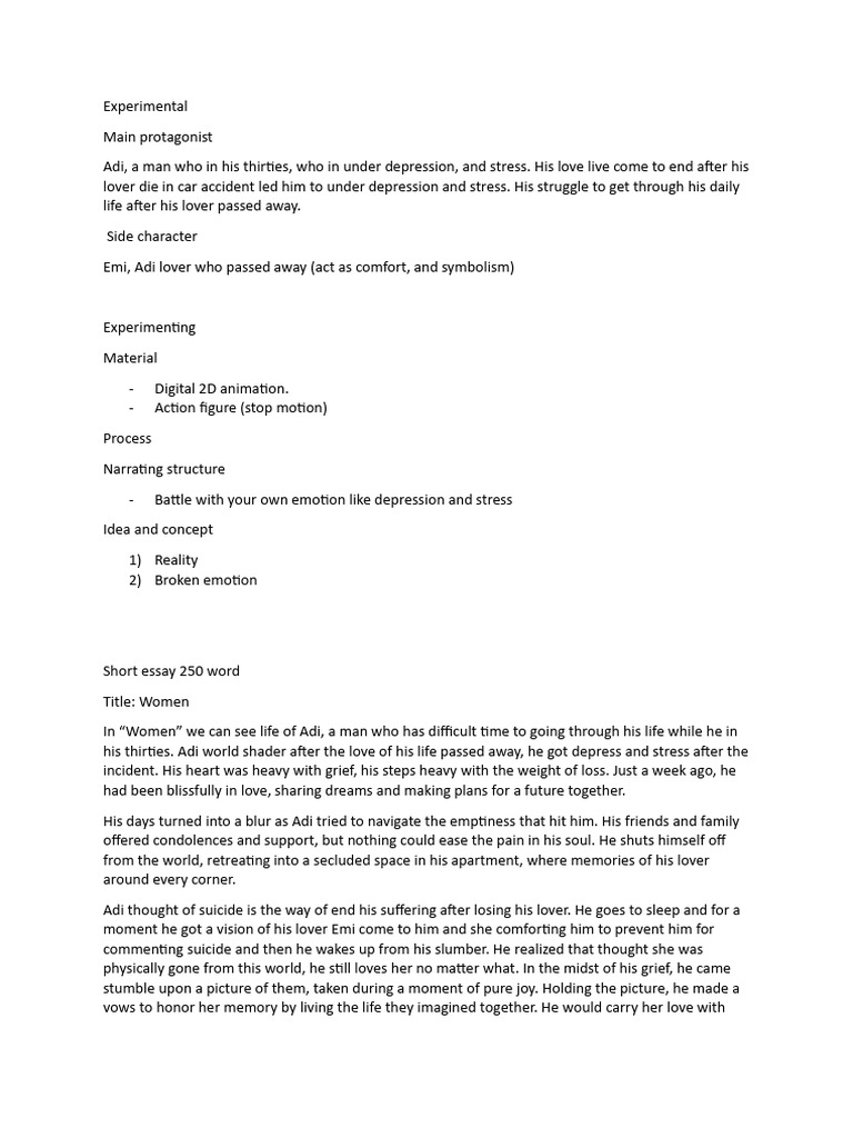 Experimental | PDF | Art | General Fiction