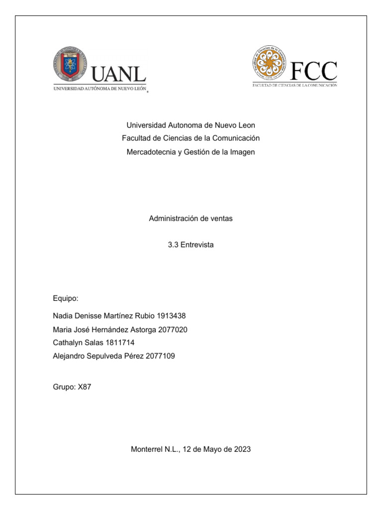 Equipo - Ev 3.3 | PDF | Marketing