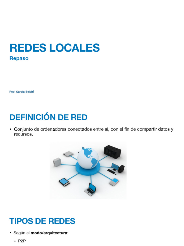 Repaso Redes | PDF | Red de computadoras | Modelo osi