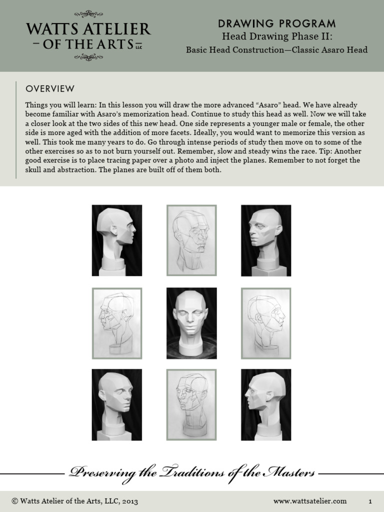 Mastering the Classic Asaro Head | PDF