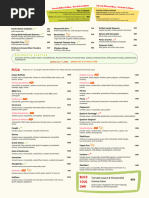 Zizzi Full Menu Delicious Italian Dining Options Zizzi | PDF | Italian ...
