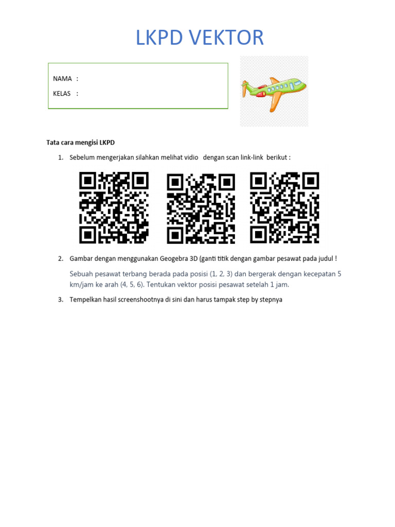 LKPD Vektor | PDF | Komputer