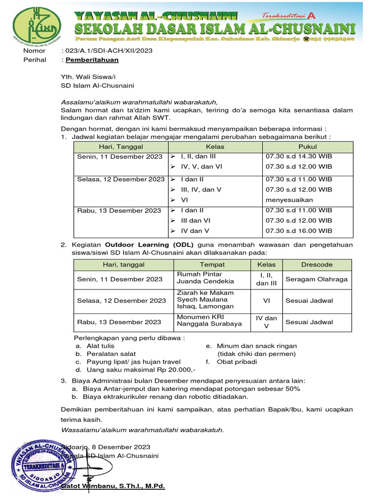 Out Door Learning (ODL) | PDF