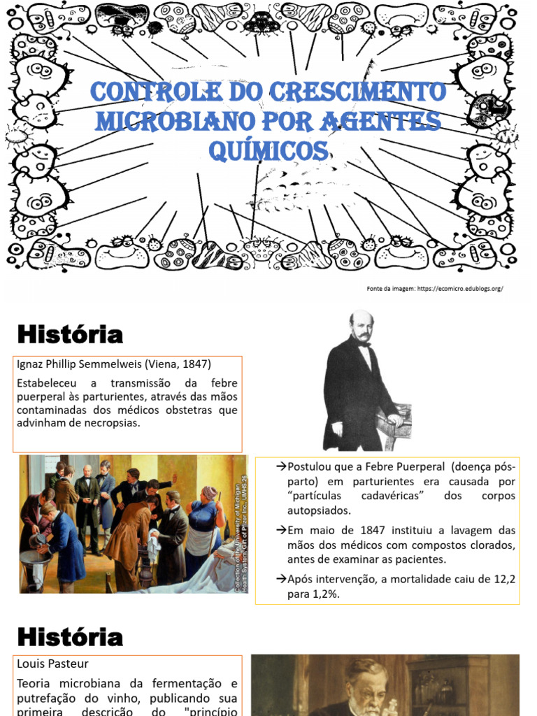 Controle Microbiano Por Agentes Químicos | PDF | Mycobacterium ...