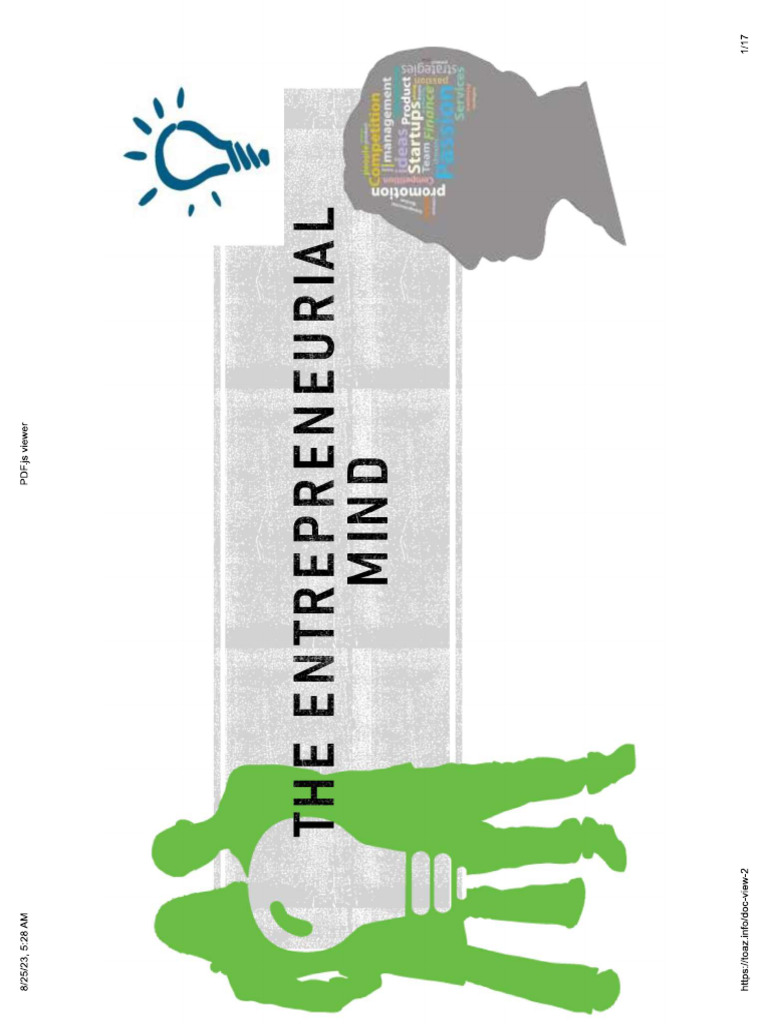 Entrep Mind Characteristics | PDF
