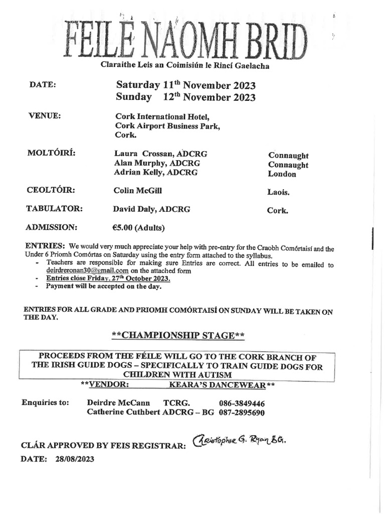 Feile Naomh Brid 2023 | PDF