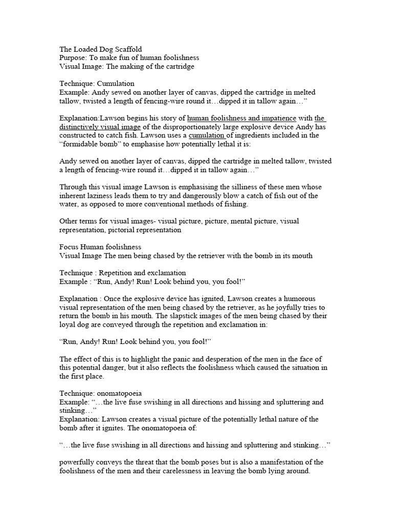 The Loaded Dog Scaffold | PDF