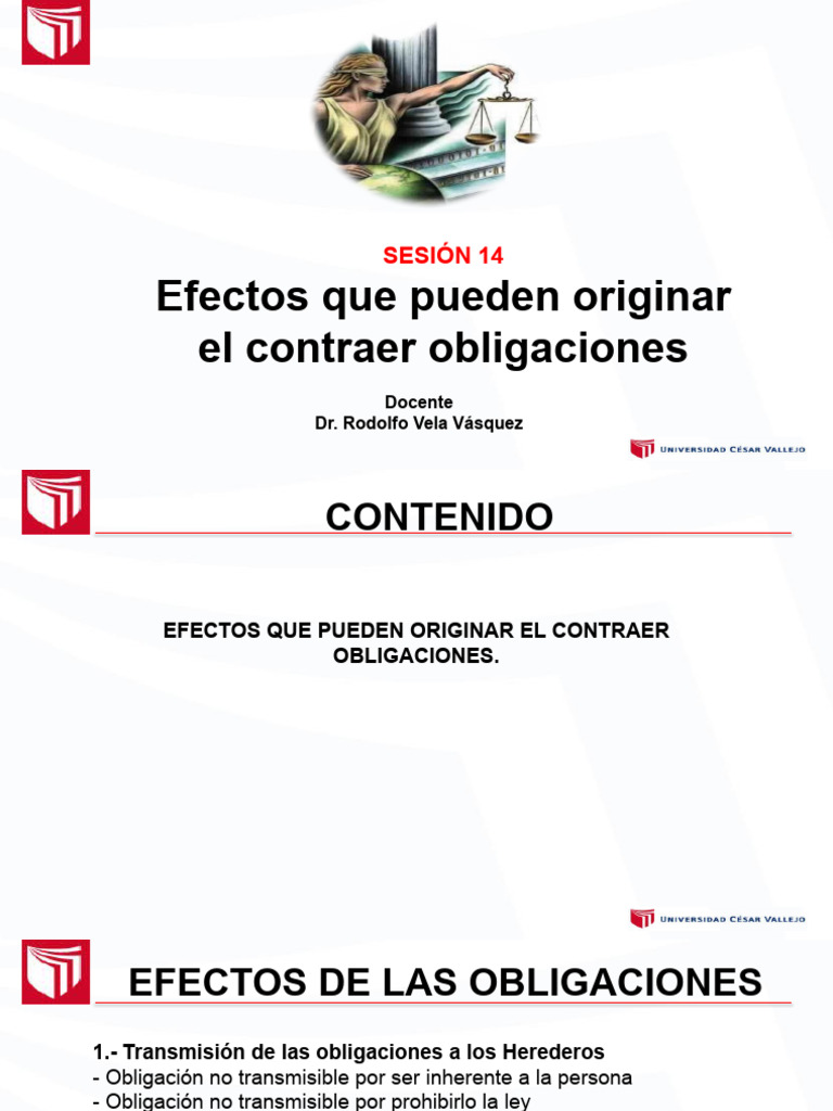 14 Efectos Que Origina El Contraer Obligaciones | PDF | Pagos | Derecho ...
