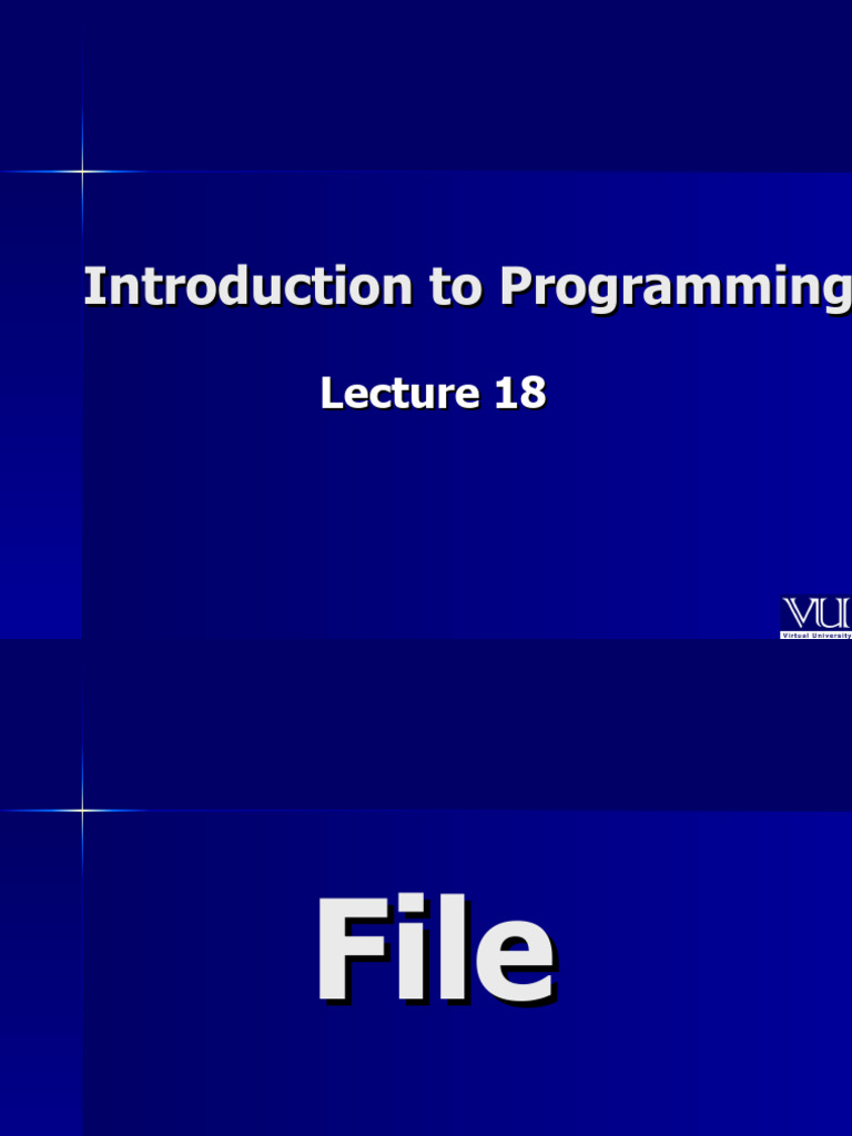 CS201 18 | PDF | Text File | Computing