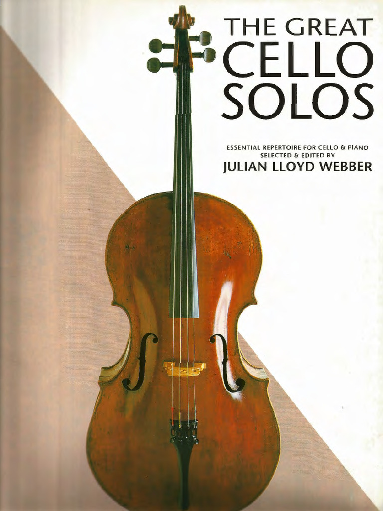 A The Great Cello Solos For Cello and Piano Chester Music | PDF ...