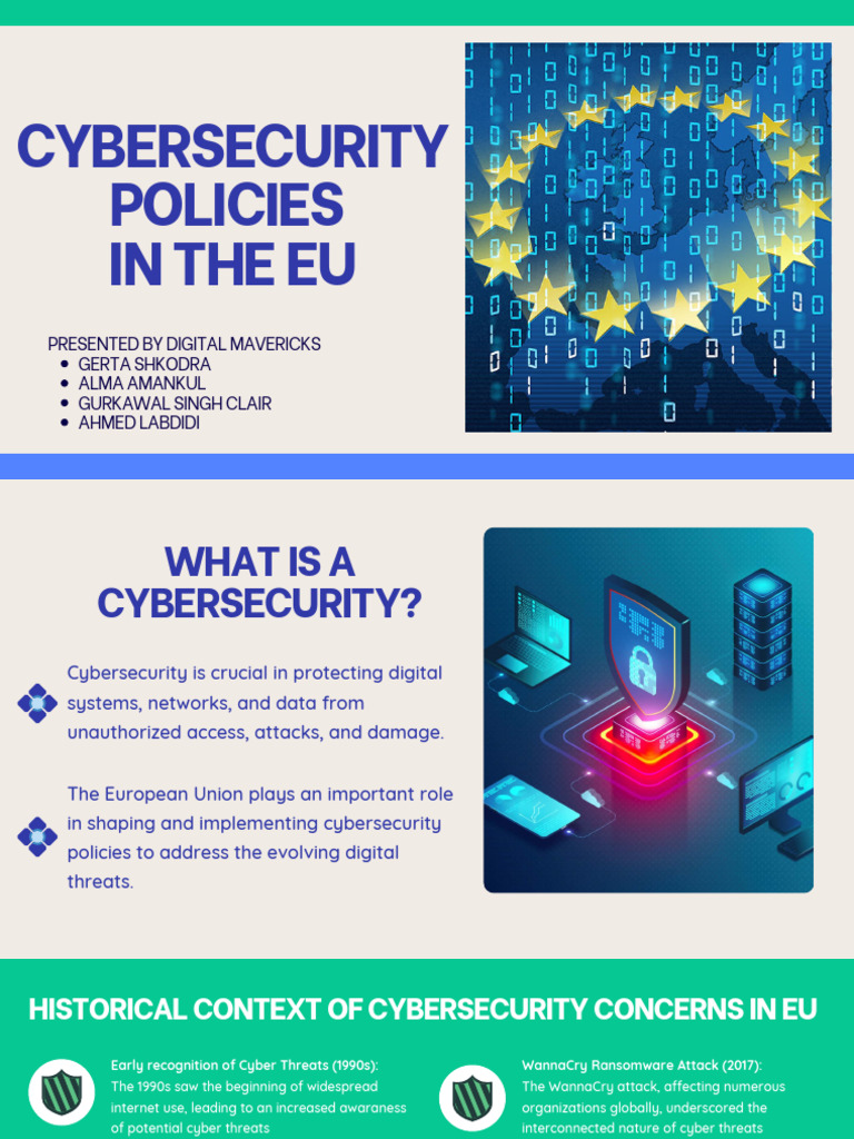 Cybersecurity Policies in The EU, 11.12.2023 | PDF | Security ...