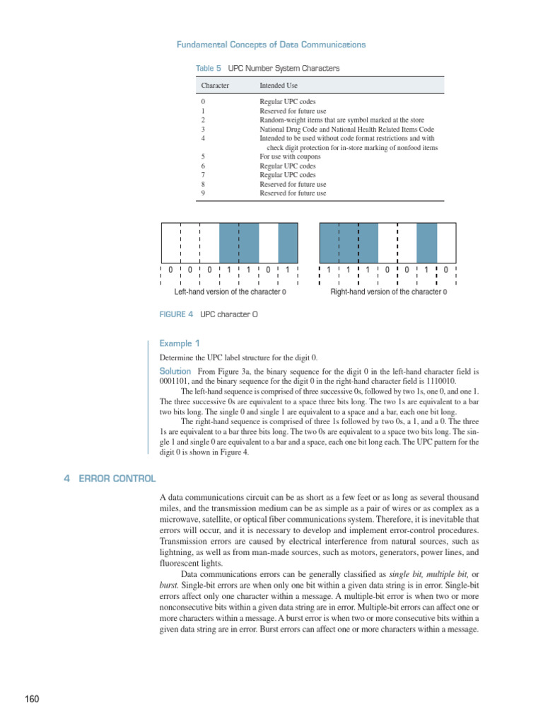 Error Correction and Detection | PDF | Error Detection And Correction | Universal Product Code