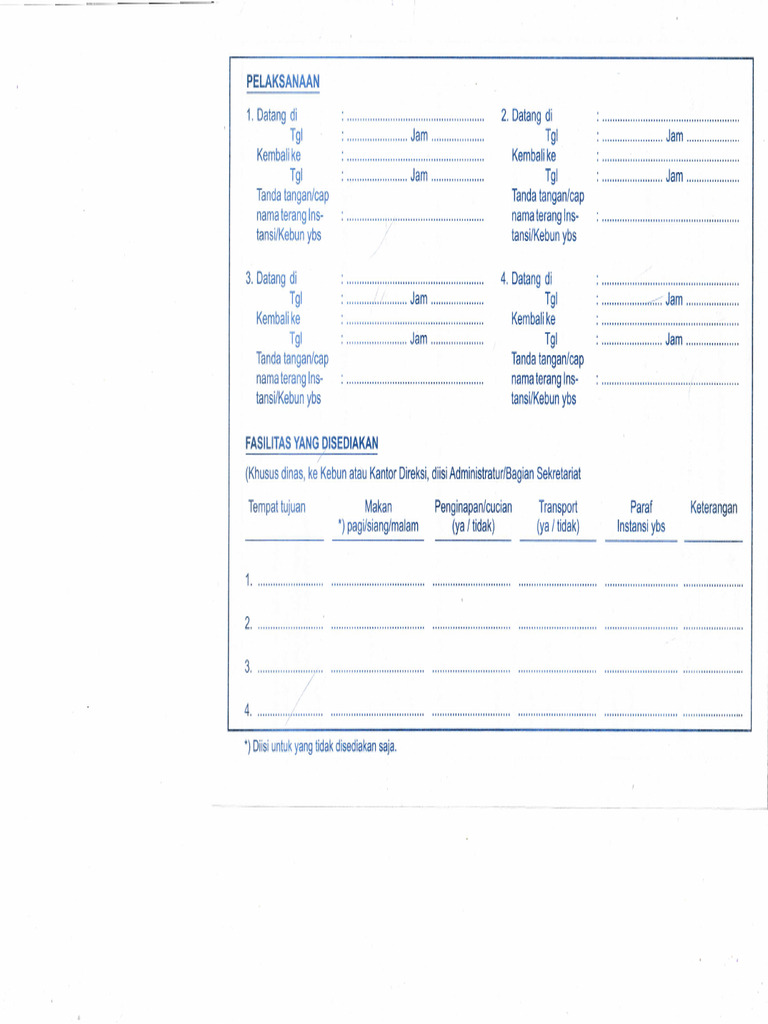 Form Surat Jalan Kosong PDF | PDF