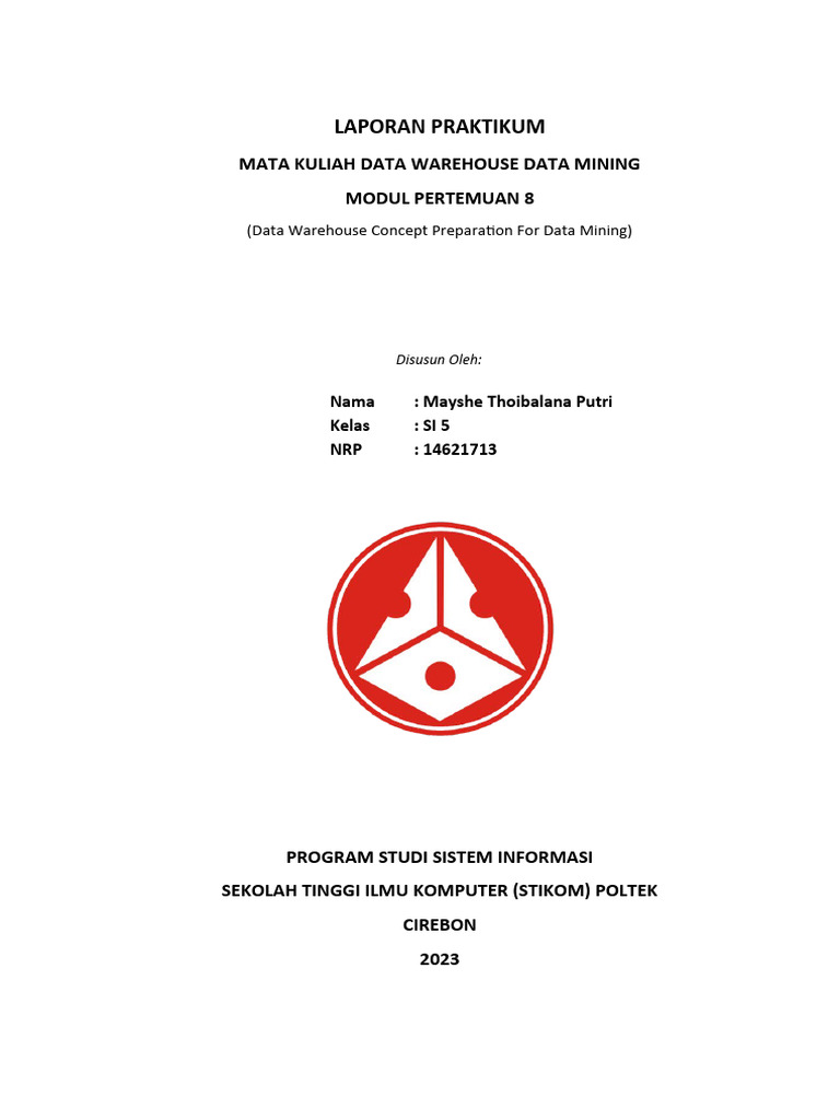 Laporan Praktikum DWDM Modul 8 (Punya Ica) | PDF