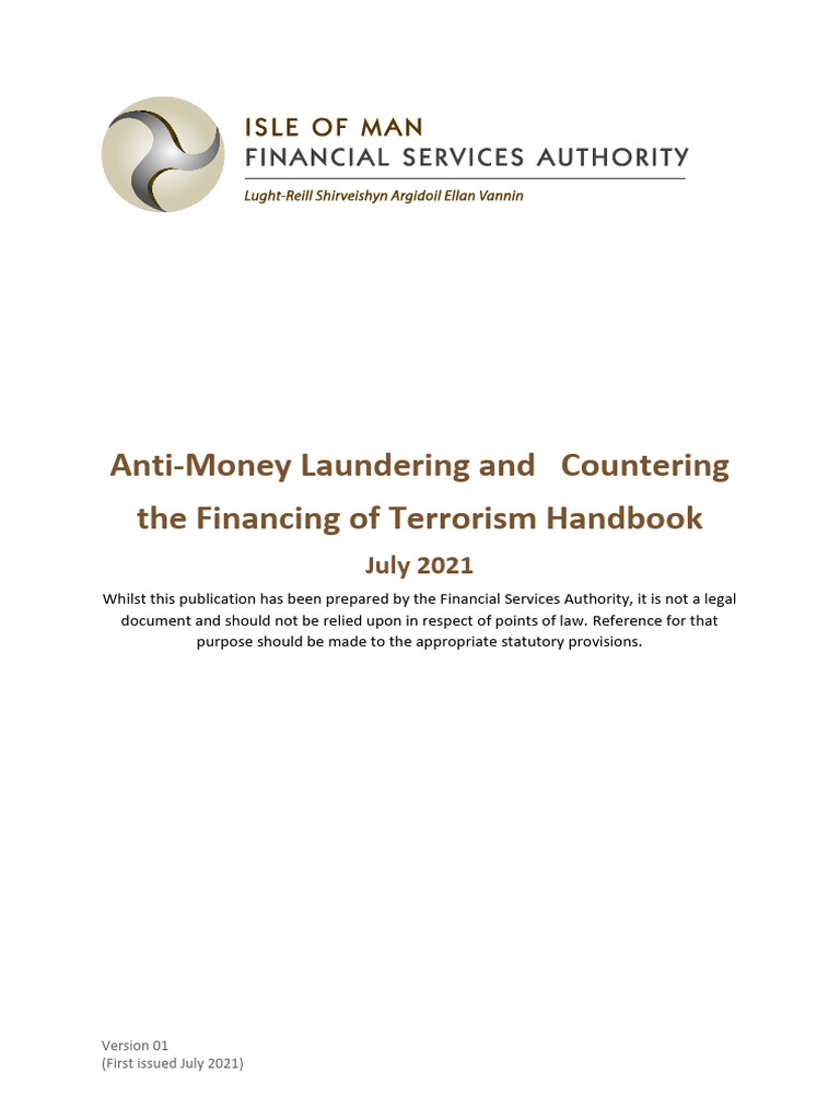 Aml Handbook July 2021 | PDF | Money Laundering | Justice