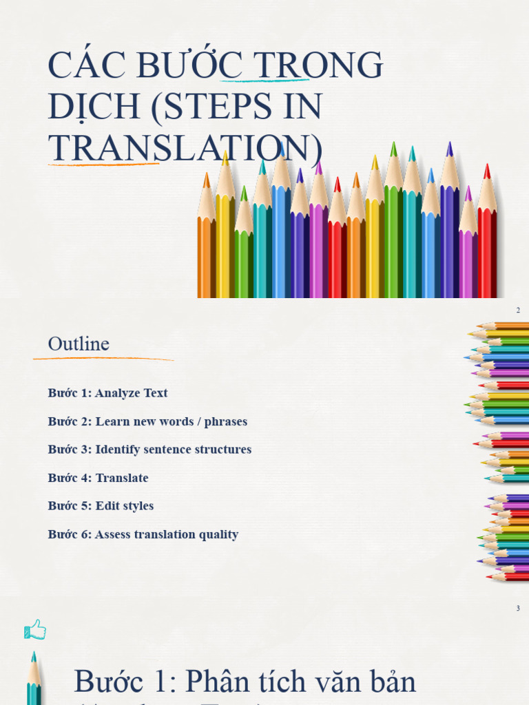 Unit 1. Steps in Translation | PDF