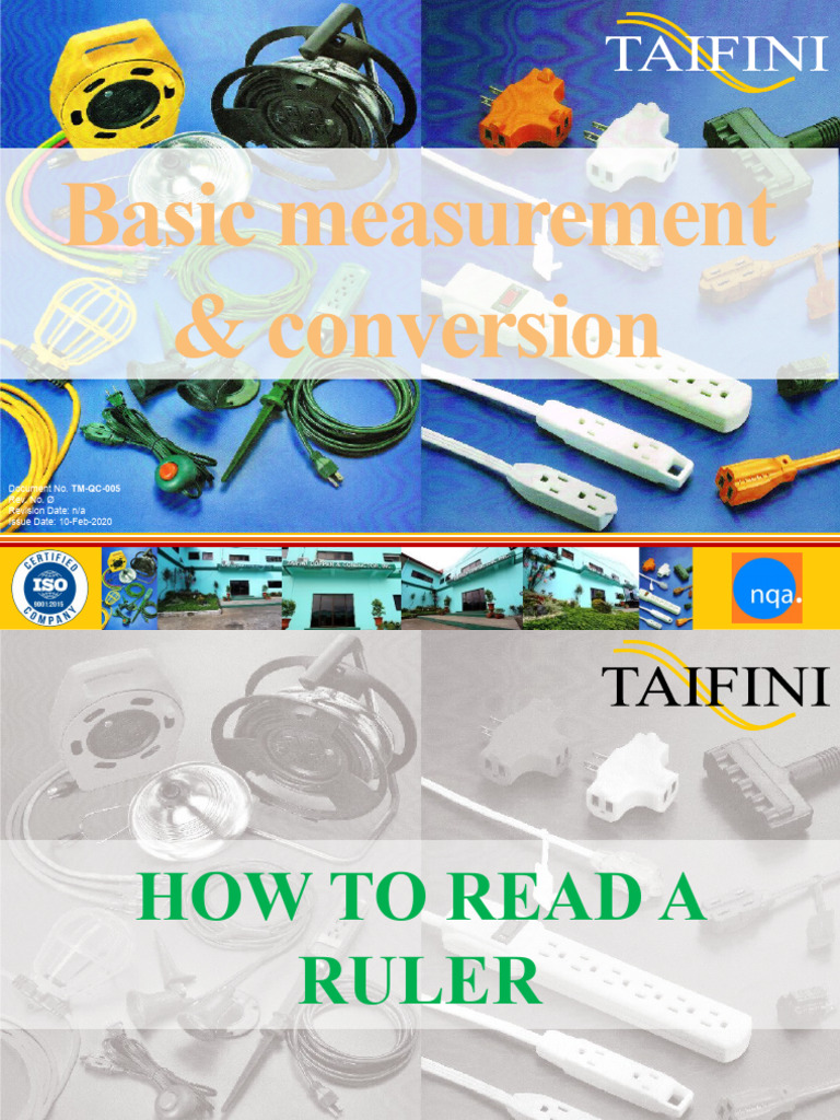 Basic Conversion Course | PDF | Pound (Mass) | Foot (Unit)