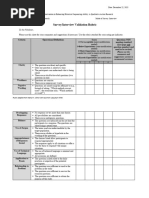 Validation Sheet For Research Questionnaire | PDF