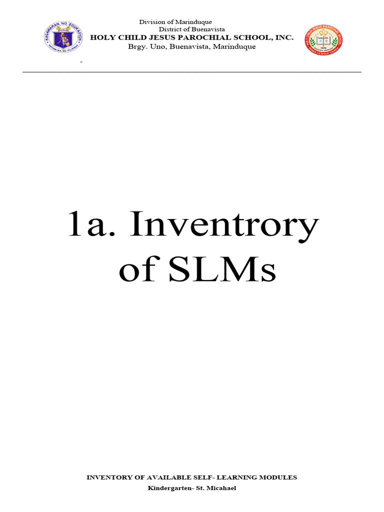 Inventory Pdf