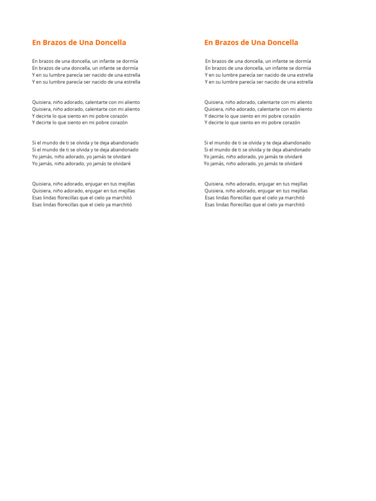 En Brazos de Una Doncella | PDF