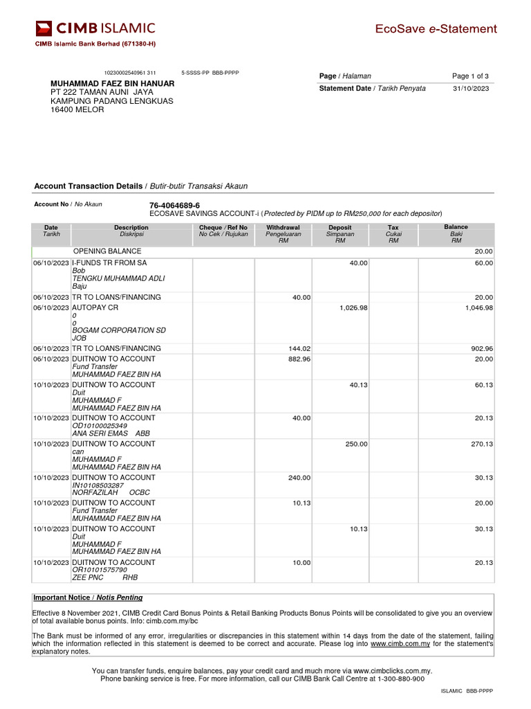 Cimb-Bulan 10 | PDF | Private Sector | Business
