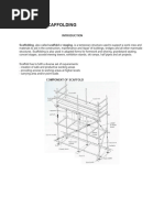 Method Statement For Scaffolding Installation and Dismantling | PDF ...