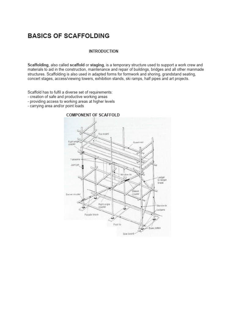 Scaffold Illustration | PDF
