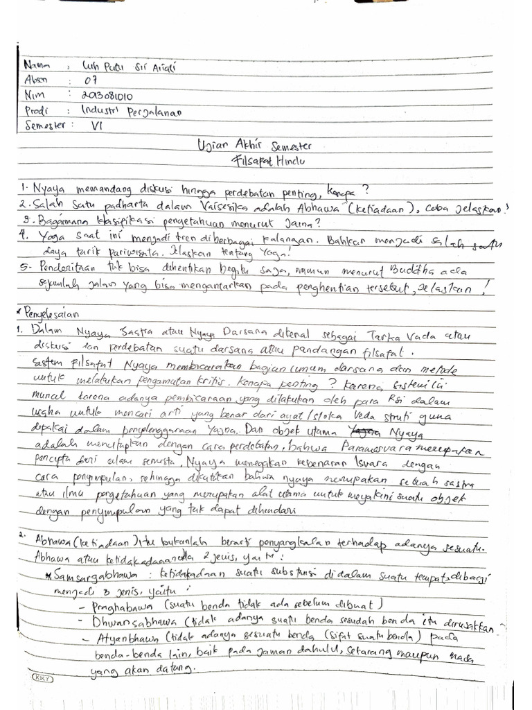 Sri Ariati Filsafat | PDF