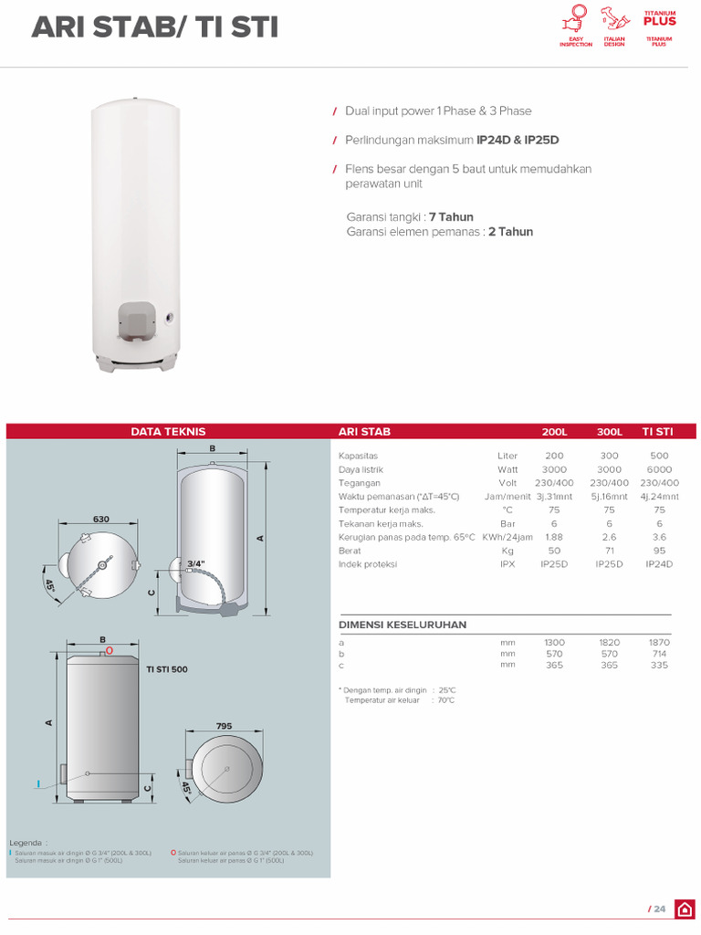 E-Catalog ARI STAB N TI STI | PDF