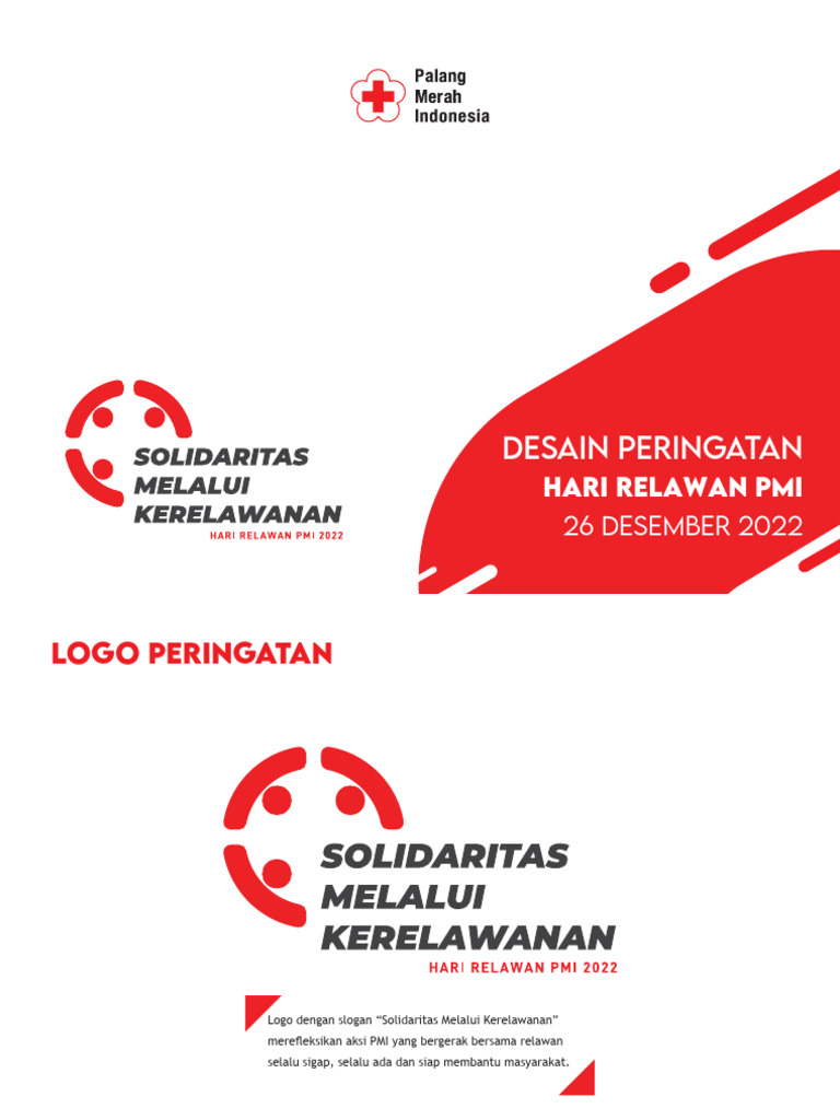 Desain Peringatan Hari Relawan PMI 2022 - Compressed | PDF