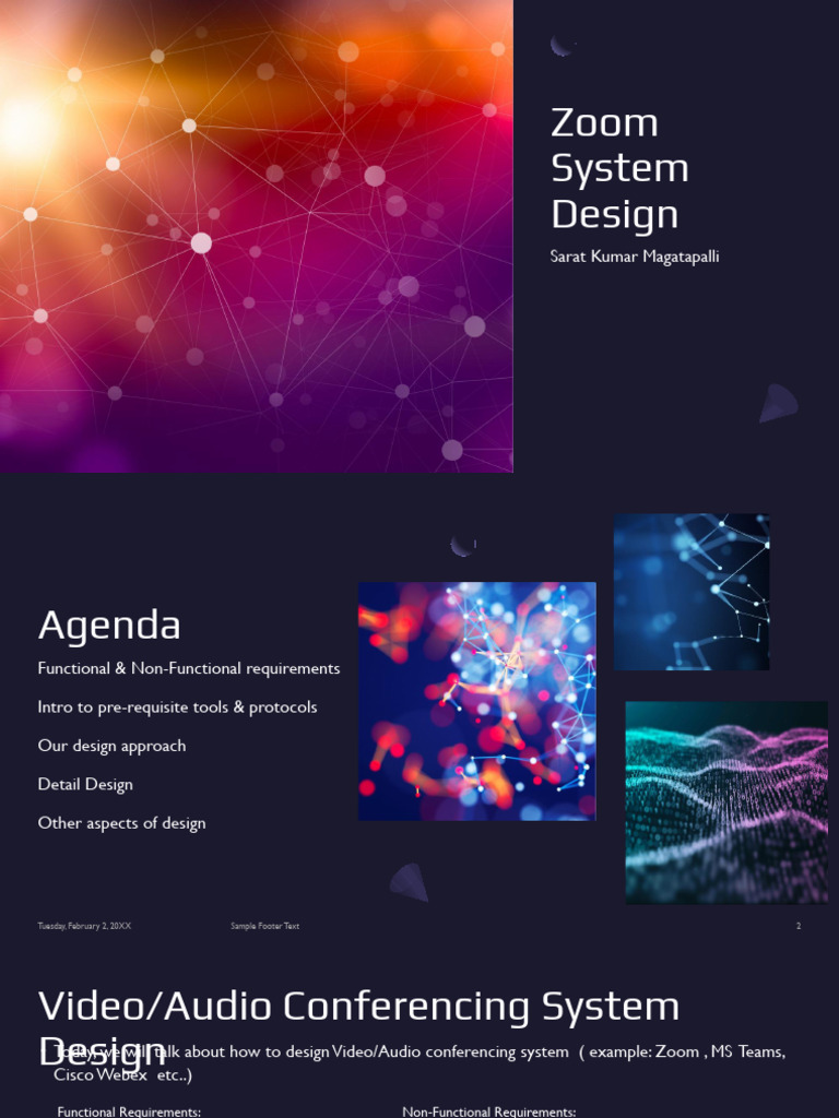 Zoom System Design PDF | PDF | Software | Network Protocols