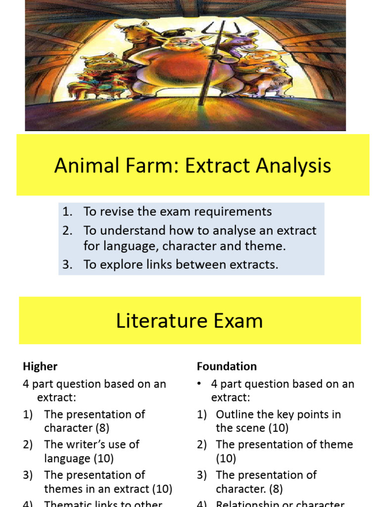 Analyzing Key Themes in Animal Farm | PDF