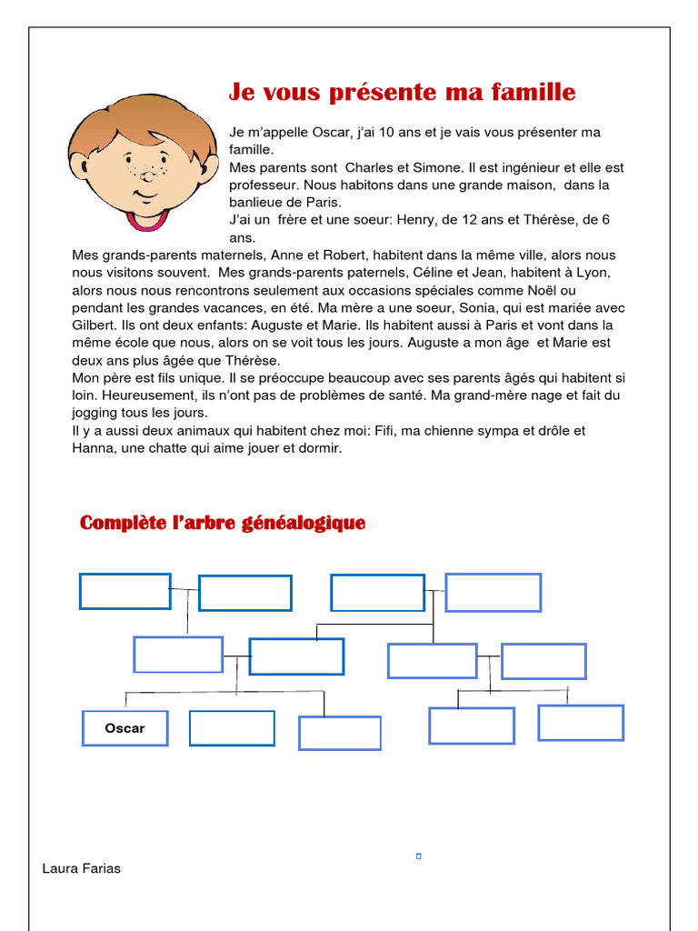 Ma Famille et Moi | PDF | Grand-parent