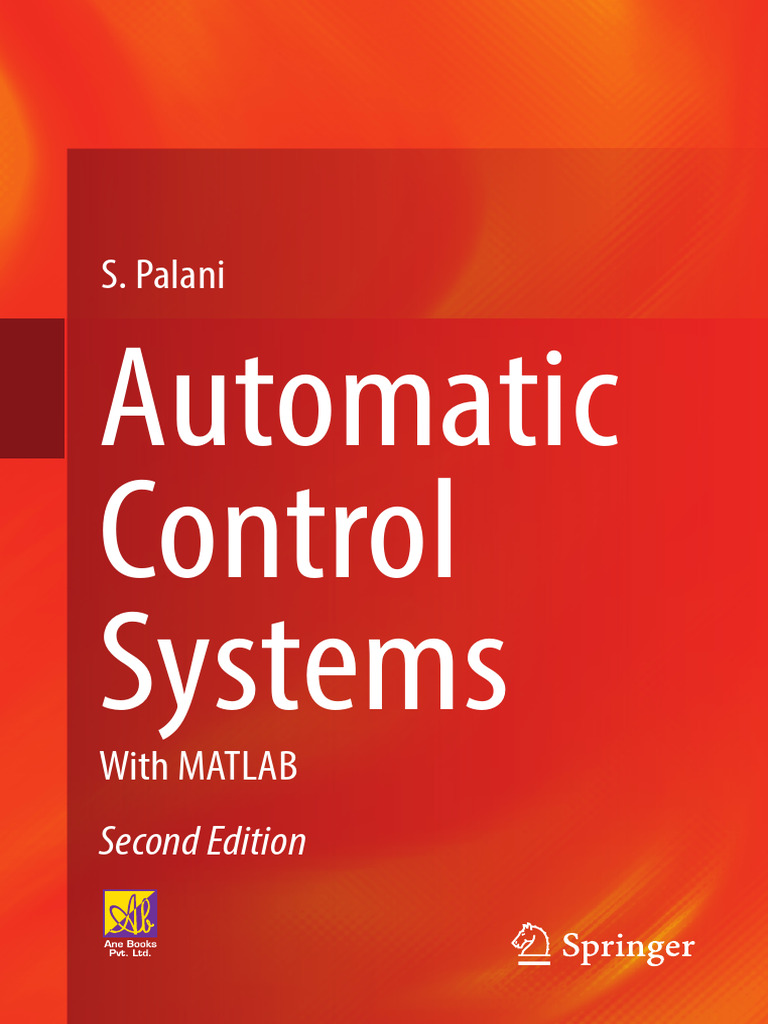Automatic Control Systems With Matlab 2nd Edition S Palani Pdf Control Theory Computer