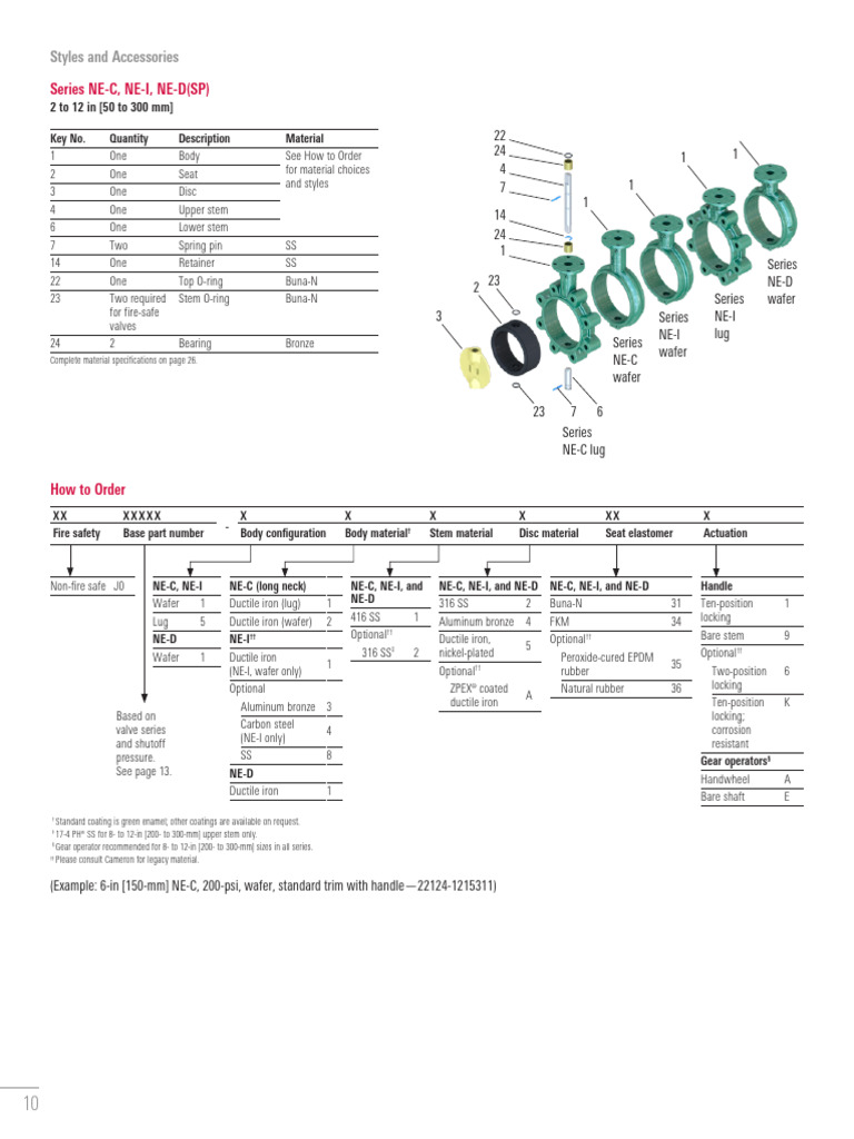 Butterfly-Style DEMCO Valves-010 | PDF | Valve | Materials