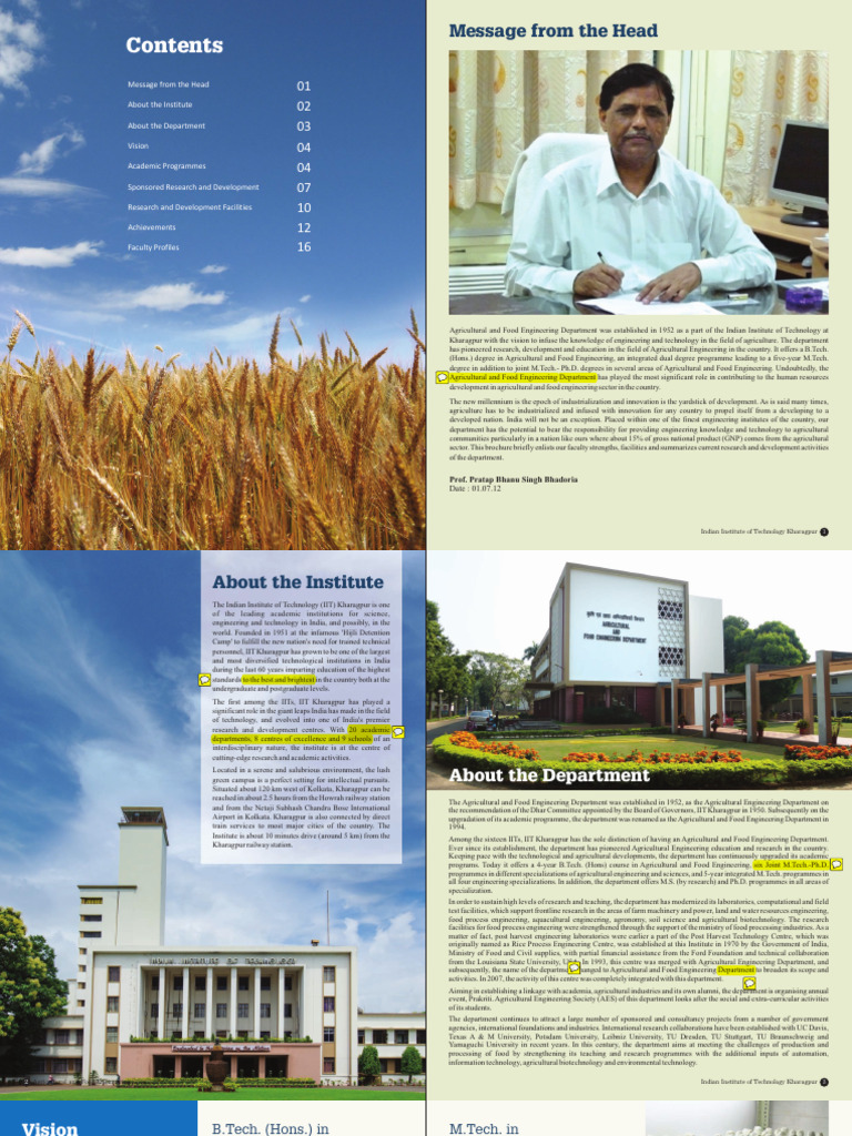 AGFE_Dept Brochure_revised 1 2012 | PDF