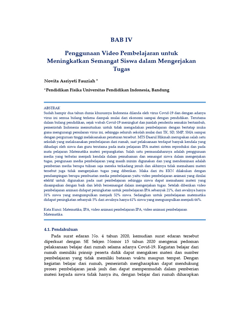 Contoh Artikel Bookchapter | PDF | Karier & Perkembangan | Ilmu Sosial