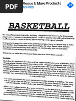 Tchoukball Game Rules and Scoring | PDF