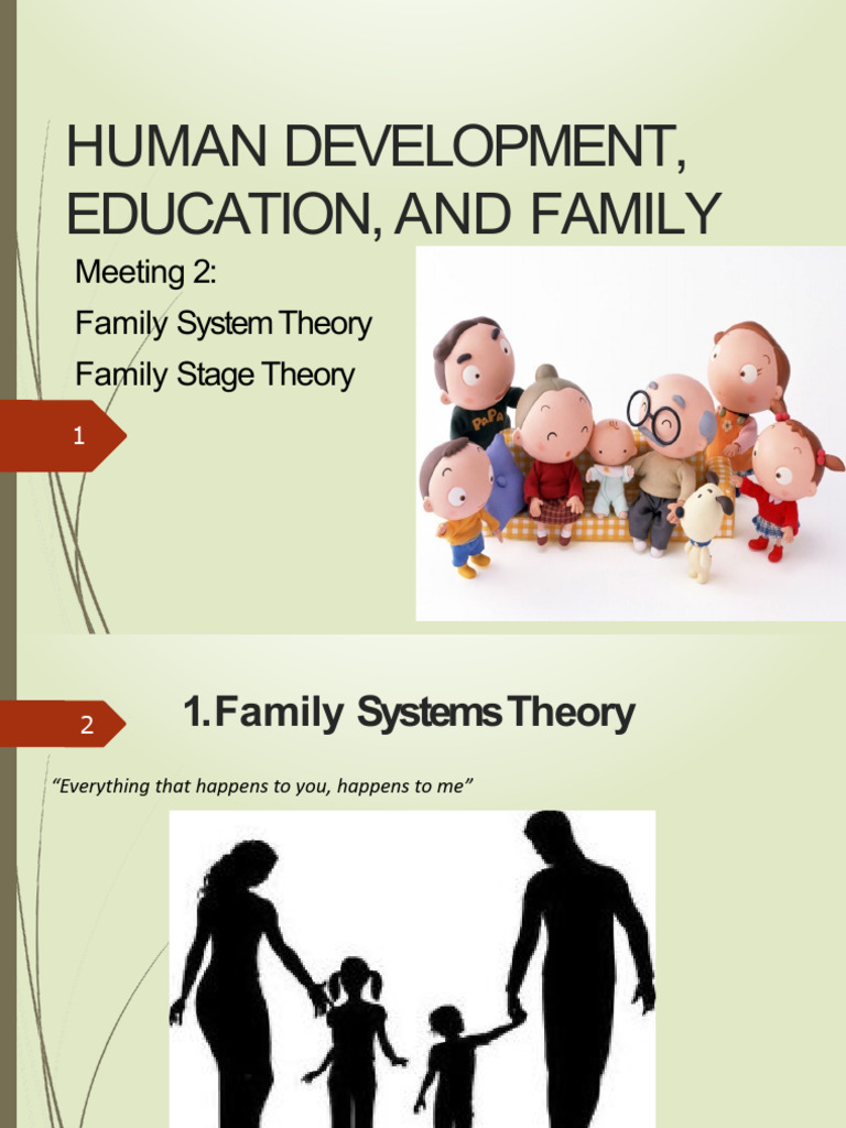 Family System and Stage Theory | PDF | System | Systems Theory