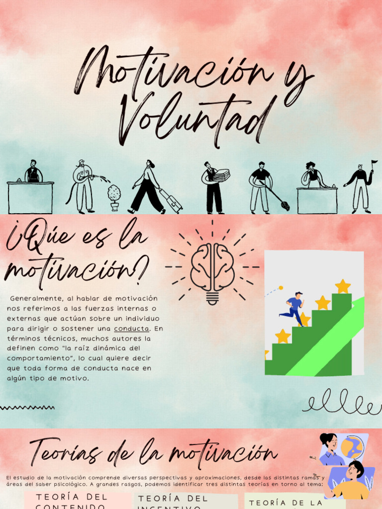Motivación y Voluntad | PDF | Motivación | Motivacional Motivación y Voluntad | PDF | Motivación | Motivacional