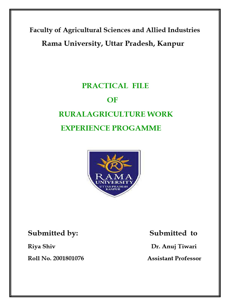 Aia Report | PDF | Agriculture | Vegetables