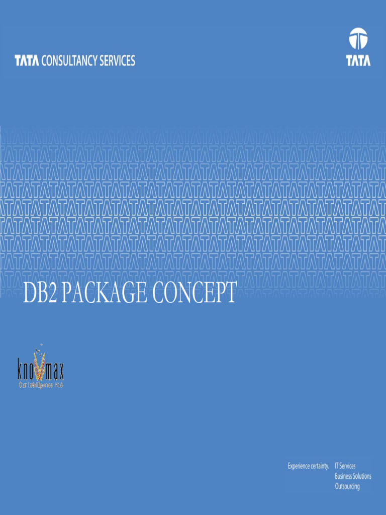 Db2 Package Concepts Pdf