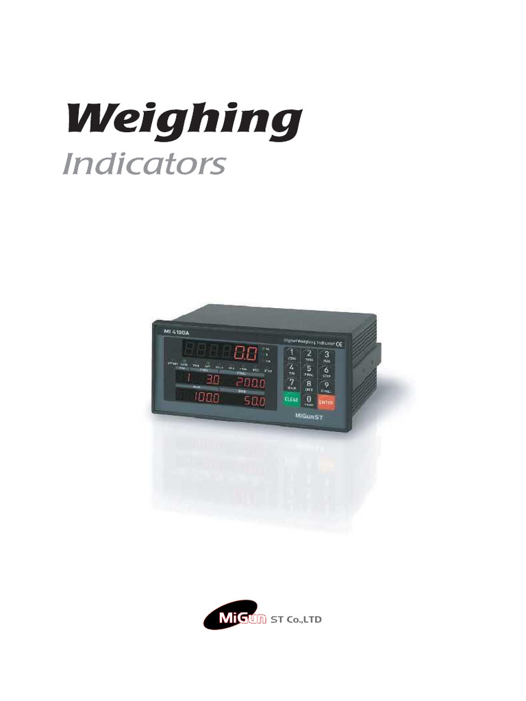 Weight Indicators Information | PDF