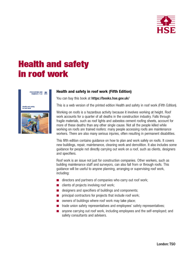 HSG 33 | PDF | Scaffolding | Occupational Safety And Health
