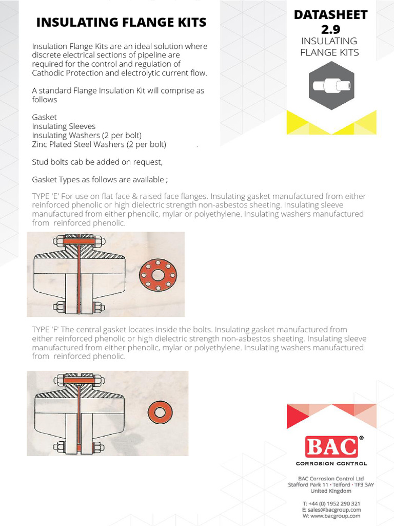 2 1 Insulating Flange Kits | PDF