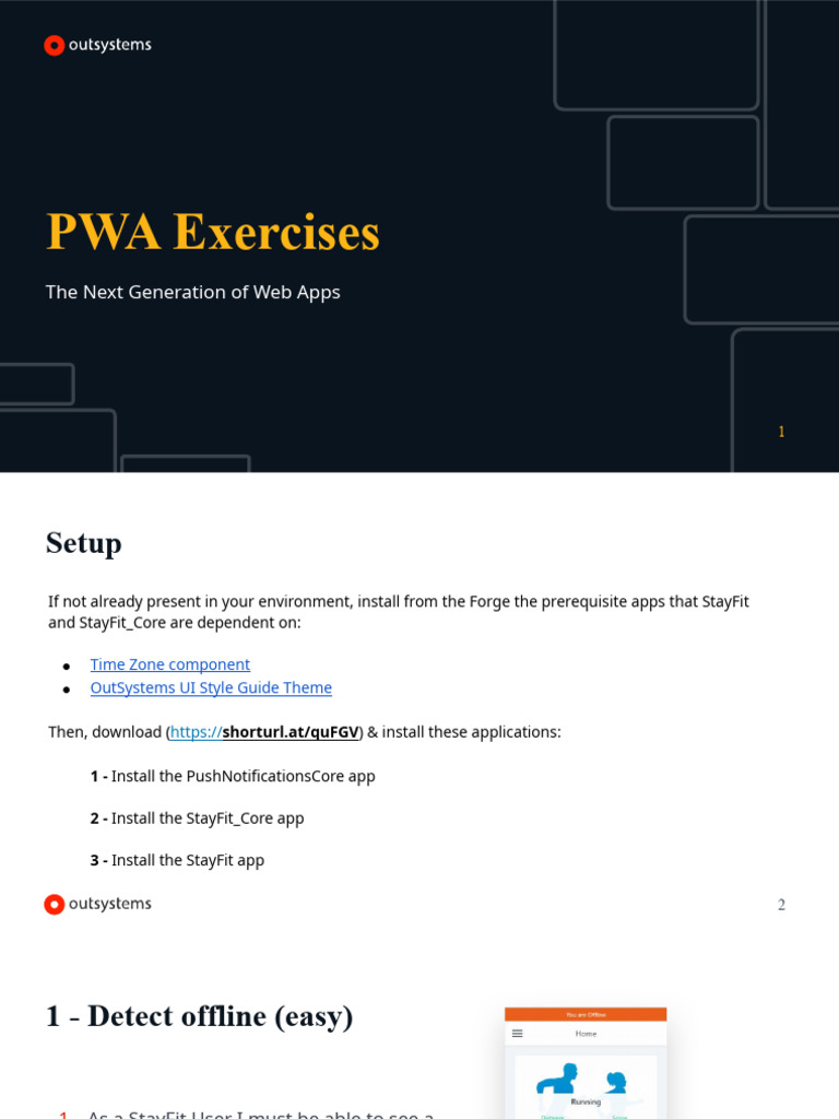 PWA Exercises Day 4 | PDF