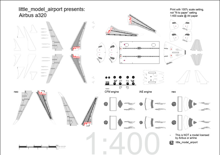 400scale A320 White | PDF