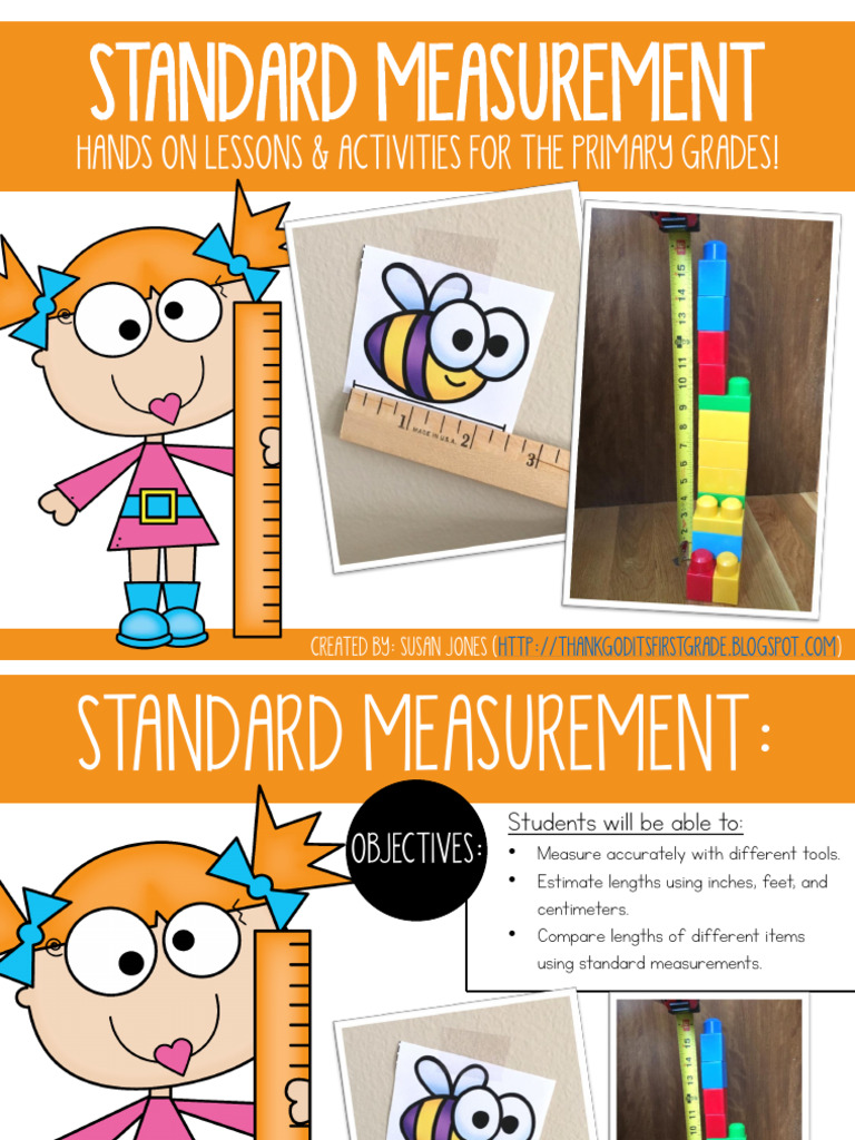 Hands On Lessons & Activities For The Primary Grades!: Standard ...