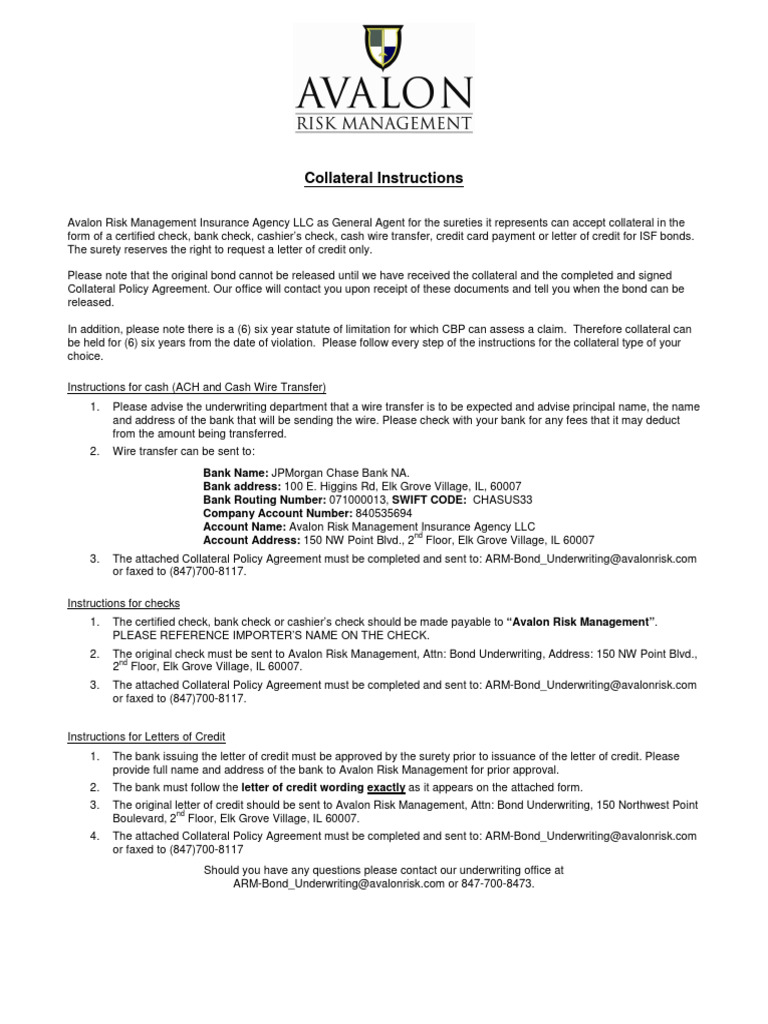 ILOC Collateral Packet | PDF